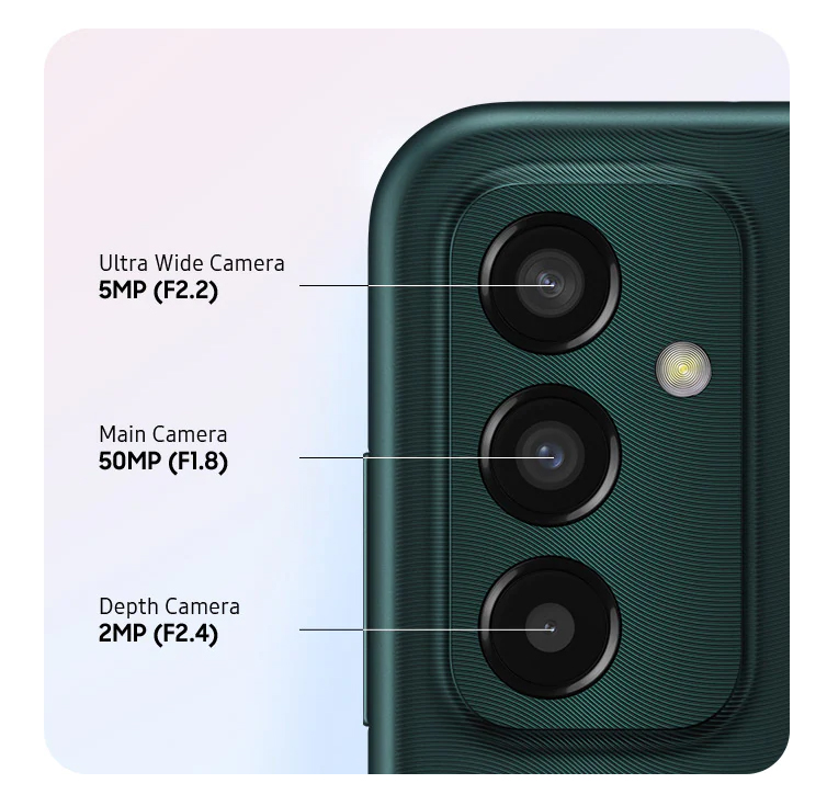 Buy Samsung Galaxy M13 (4GB RAM + 128GB Memory) - Light Blue in Kuwait